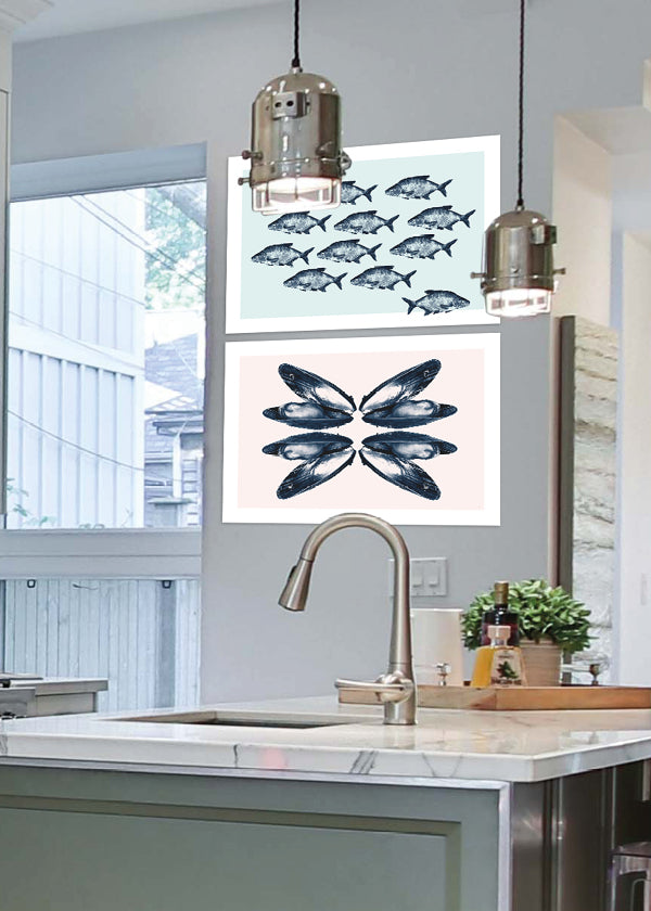 Clam - Poster - Gathered Goods Collection. From 200 SEK. – Pine Ave ...